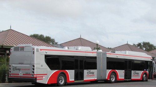 Inside Walt Disney World's new Slinky Buses | The Disney Blog
