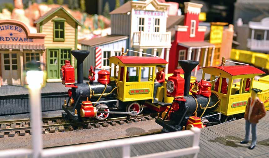 Disneyland fan builds amazing model of Mine Train through Nature's ...