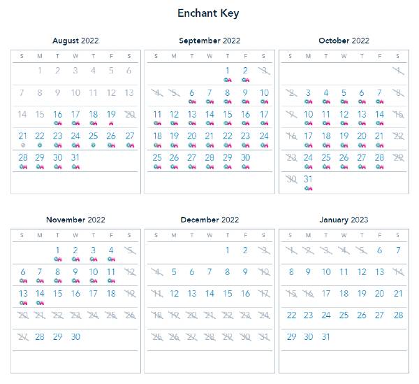 magickey-calendar2022c | The Disney Blog